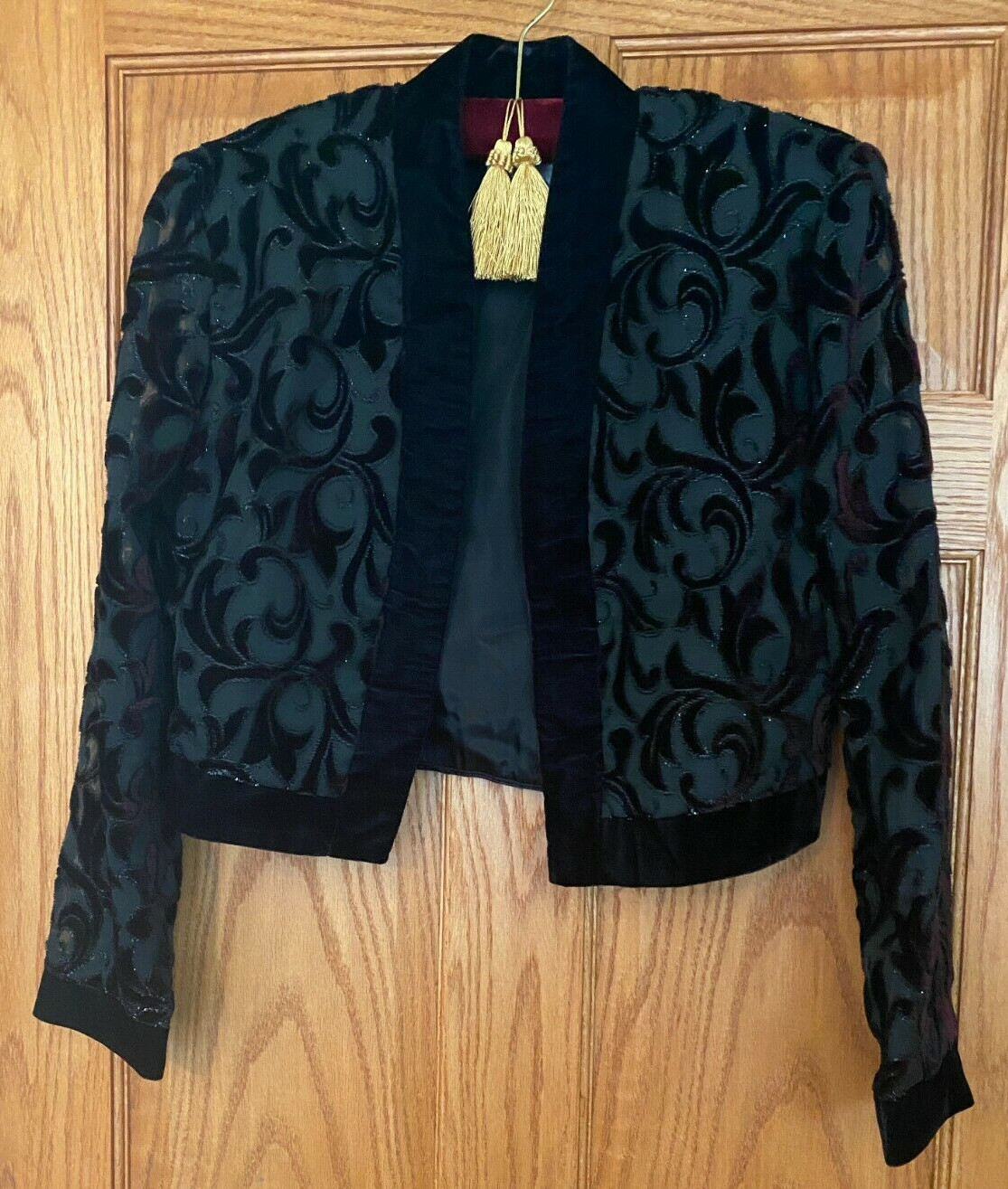 PATRA VELVET DESIGN JACKET - Gem