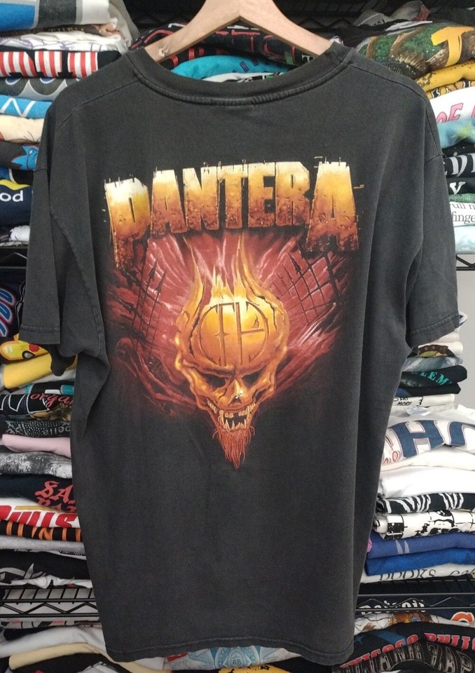 Vintage Pantera 1999 Band Tee Heavy Metal Winterland 90s Men’s L Snake ...
