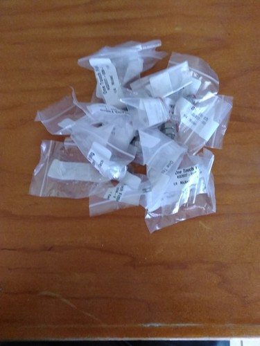 SMC KQ2E07-00N-V Nickel Tube Fitting, Bulkhead Union, 1/4" Tube OD ...