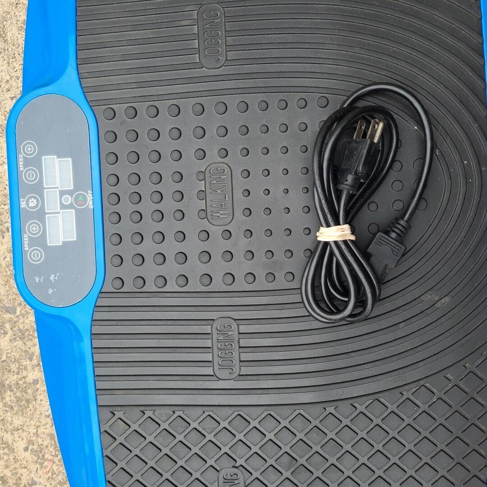 LifePro Turbo 1050 3D Vibration Plate Exercise Machine Blue and Power ...