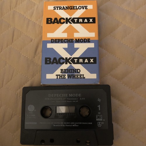 Depeche Mode Strangelove / Behind The Wheel Backtrax Cassette Single ...