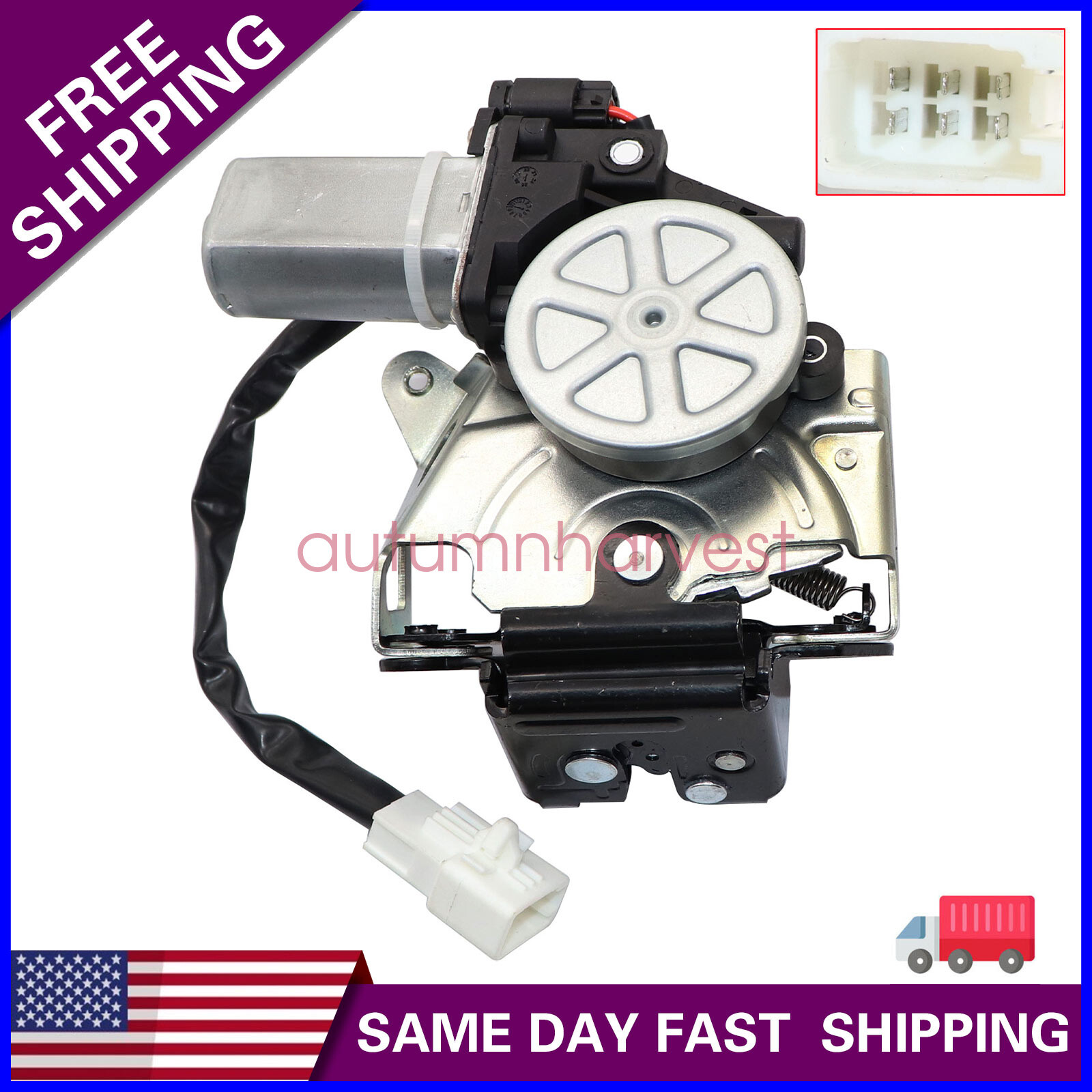 Rear Tailgate Door Lock Assembly For Toyota Sienna 2011-2020 6935008040 ...