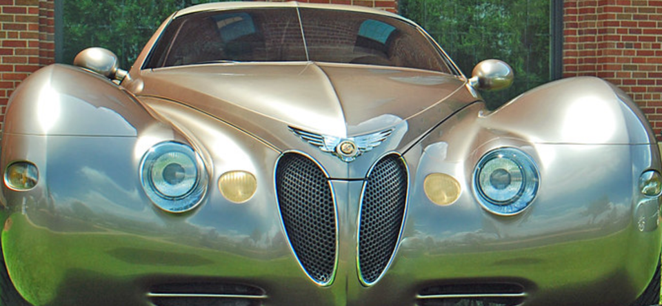 1 Race Car 18 Custom Built Metal Body Model 24 Concept 12 Unique Racer ...