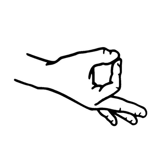 Circle Game Decal Hand Finger Car Truck Tumbler Laptop Sticker 22 ...