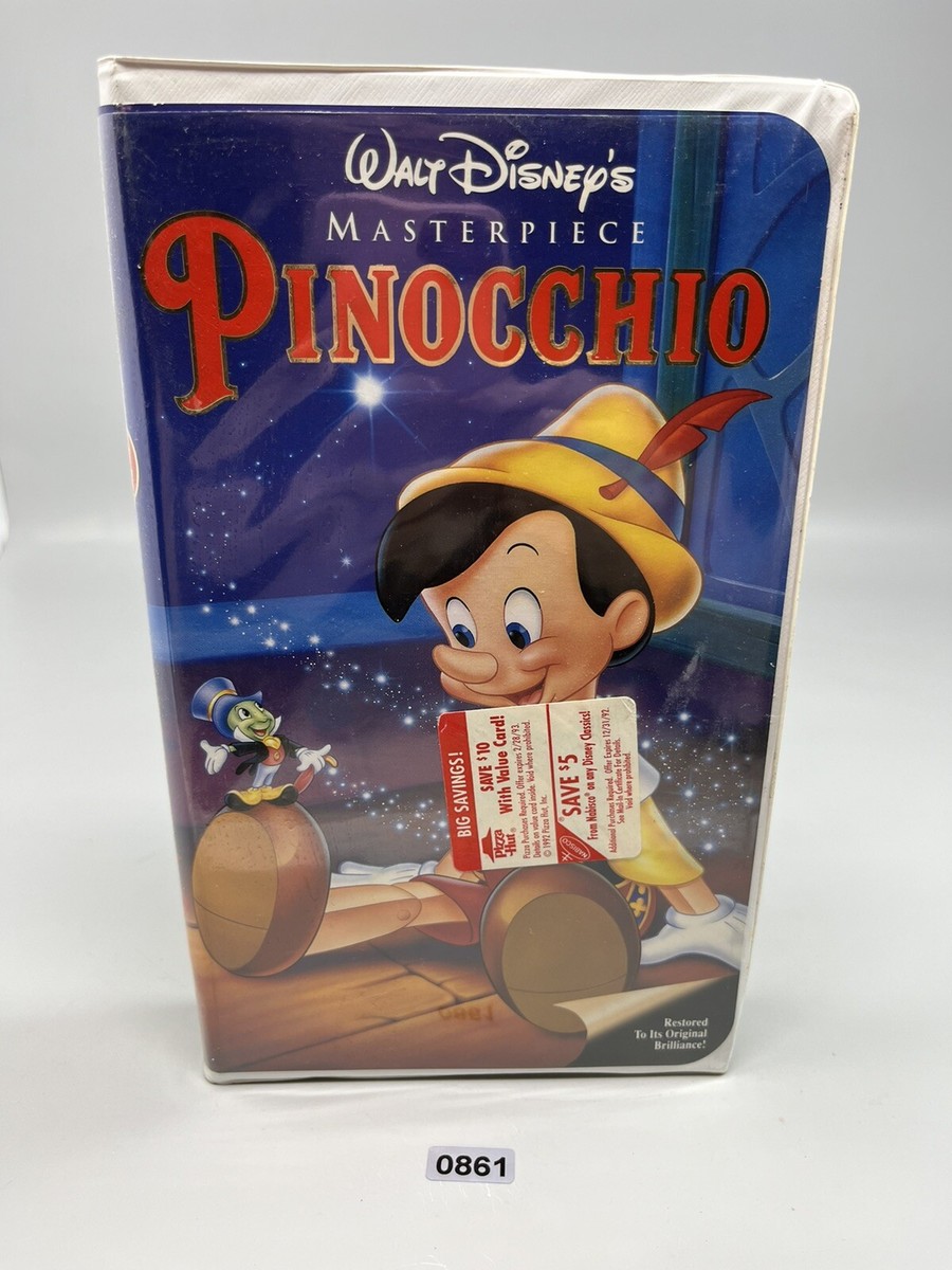 Pinoquio 1993 Vhs Pinocchio Vhs 1985