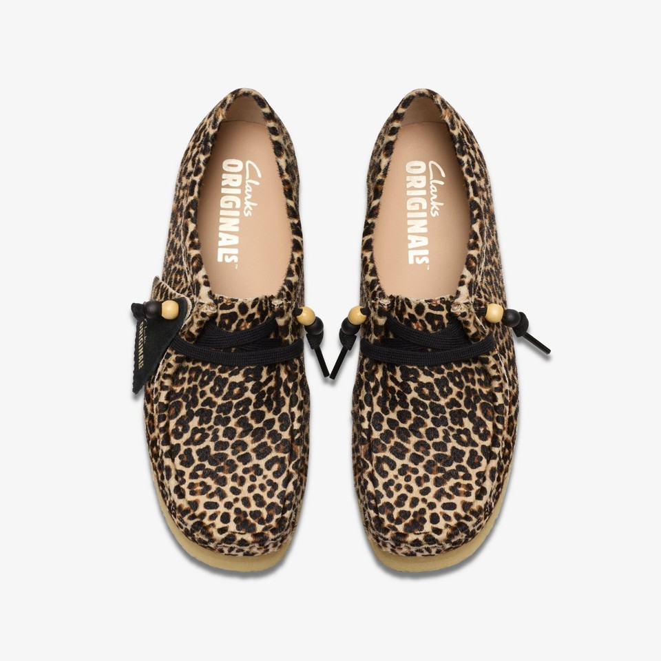 Clarks Original Women's Wallabee Leopard Print 26179189 | eBay