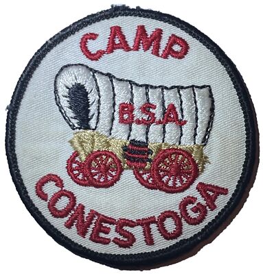 Camp Conestoga Patch BSA Boy Scouts Of America Embroidered Badge ...