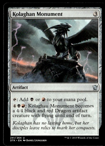 2015 Dragons of Tarkir Kolaghan Monument Expansion/Uncommon #241 | eBay