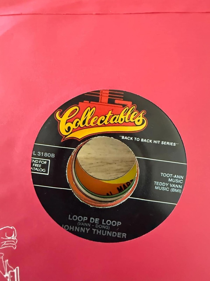 Archies & Johnny Thunder - Sugar Sugar/Loop de Loop COL 3180 45rpm VG+ ...