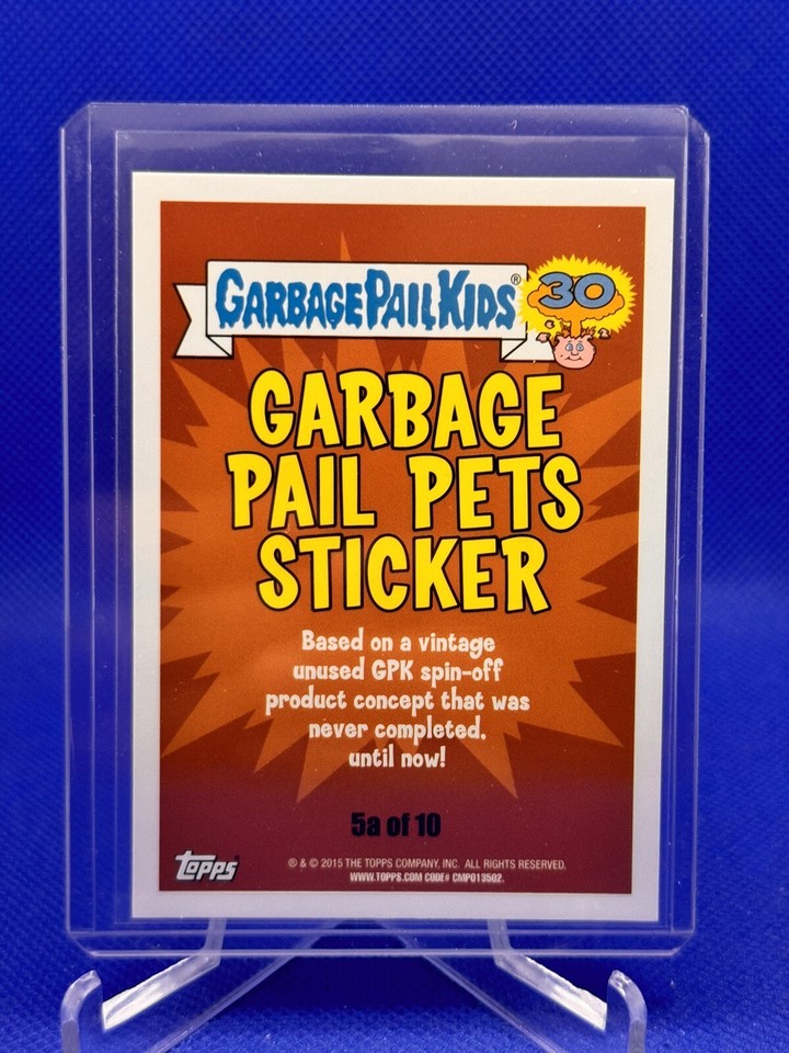 2015 Garbage Pail Kids 30th Anniversary 5a TERRANCE TARANTULA PETS ...
