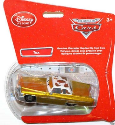 Disney Store Genuine Character Replica Die Cast Car Tex New Free ...