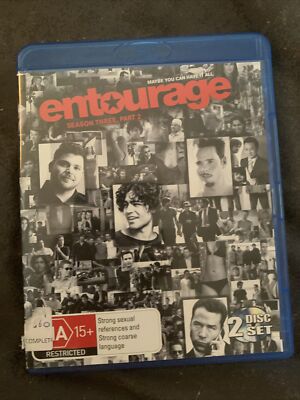 Entourage : Season 3 : Part 2 (Blu-ray, 2006)(b74/27)free Postage ...
