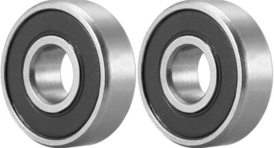 2pcs SR10 2RS Stainless Steel Sealed 5/8" x 1 3/8" x 11/32" inch Ball ...