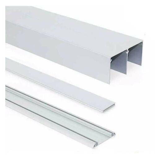 Silver Sliding Wardrobe Track System - Kit 1500mm or 3000mm | eBay UK