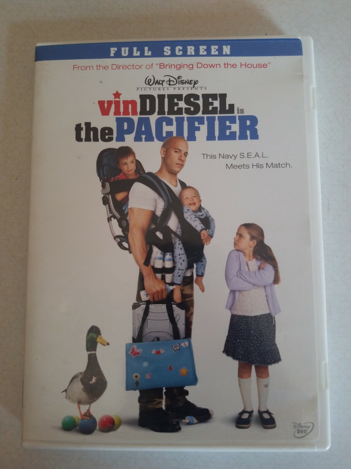 The Pacifier (DVD, 2006, Full Frame) Disney Family Movie 786936277975| eBay