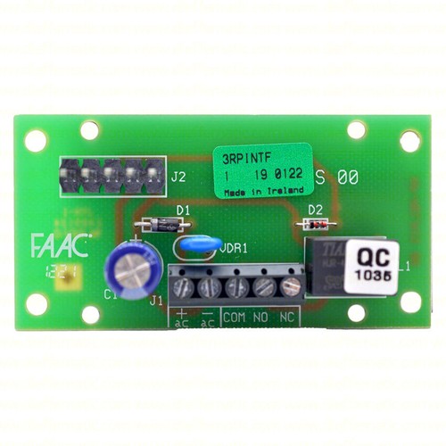 Interface Relais Pour Récepteurs Rp Système 433MHZ Slh LR Faac 787725 Commande 8055195012774 | eBay