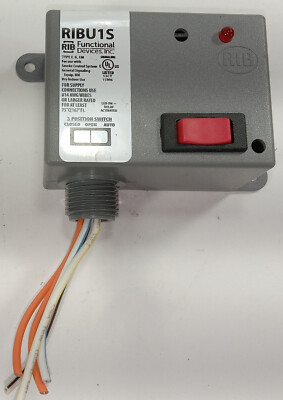 1 USED RIB FUNCTIONAL DEVICES RIBU1S 3 POSITION SWITCH ***MAKE OFFER ...