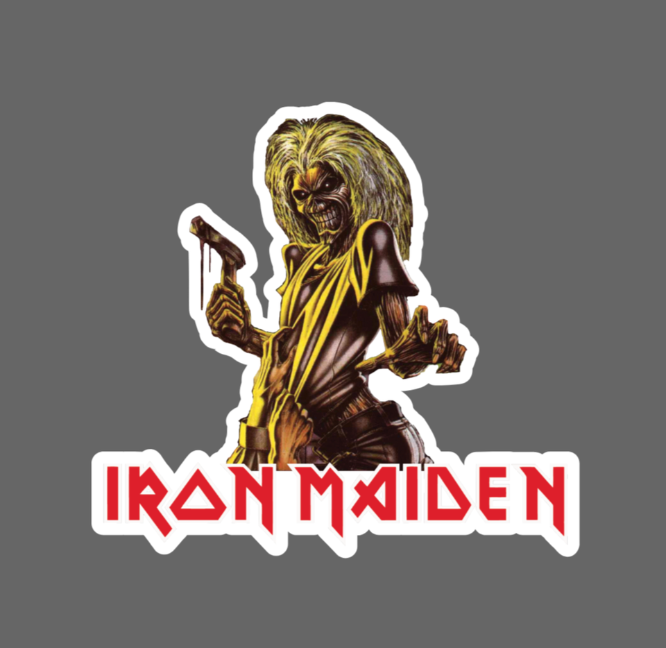 Iron Maiden Die Cut Sticker Decal | eBay
