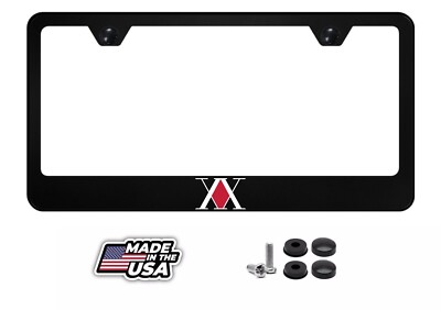 Hunter X Hunter License Plate Frame Cover | Black Metal | Anime ...