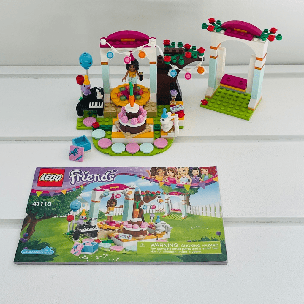 LEGO Friends Birthday Party Set 41110 100% Complete With Minifigures ...