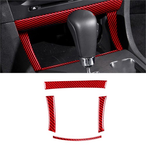 20Pcs For Dodge Charger 2011-2014 Red Carbon Fiber Interior Full Set ...