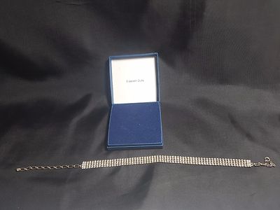 ELIZABETH DUKE 14 Inch Long Costume Diamond Bracelet | eBay UK