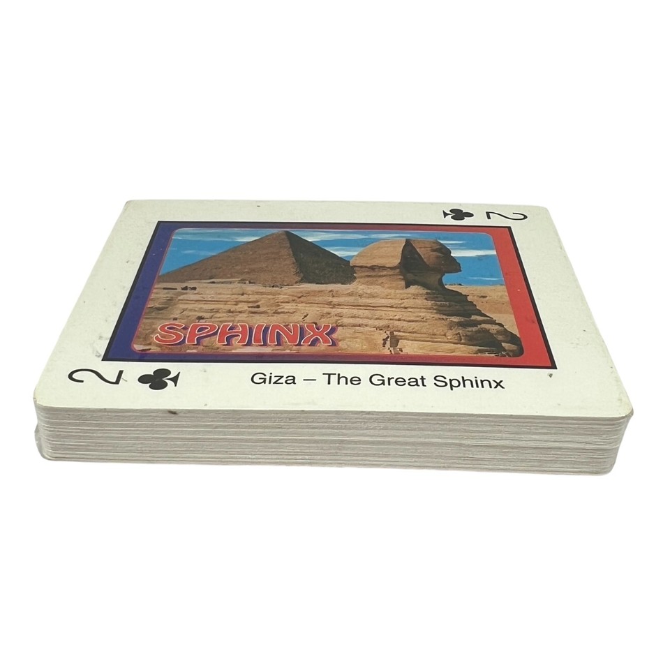 Cleopatra Pharaoh Egyptian Playing Cards Deck – Factory Sealed, Vintage ...