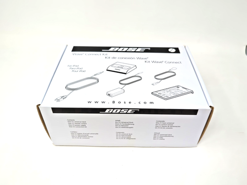 BOSE Wave Connect Kit For iPod And Remote 315527-0010 New Complete ...