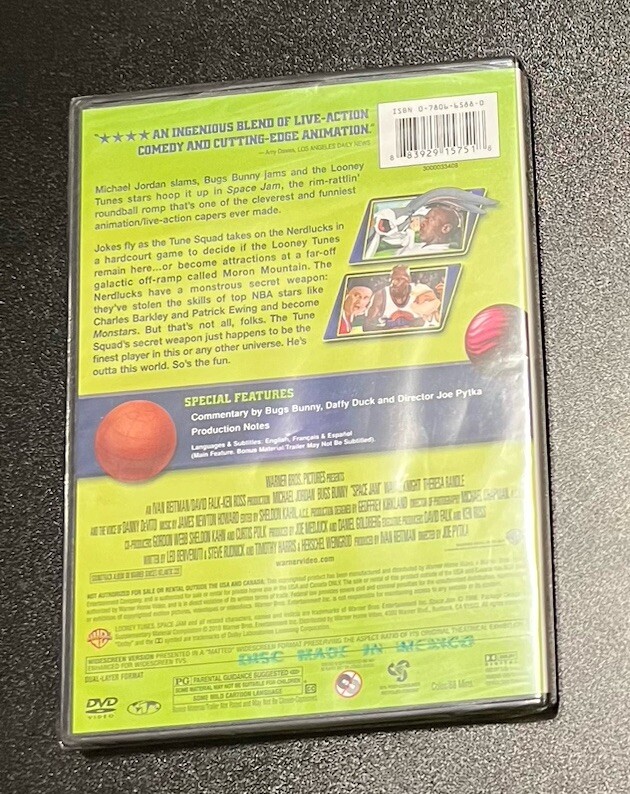 Space Jam DVD Brand New Sealed 85391831723| eBay