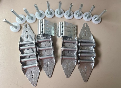 Overhead Door Hardware Kit Includes Hinges Rollers & Top Fixtures For ...