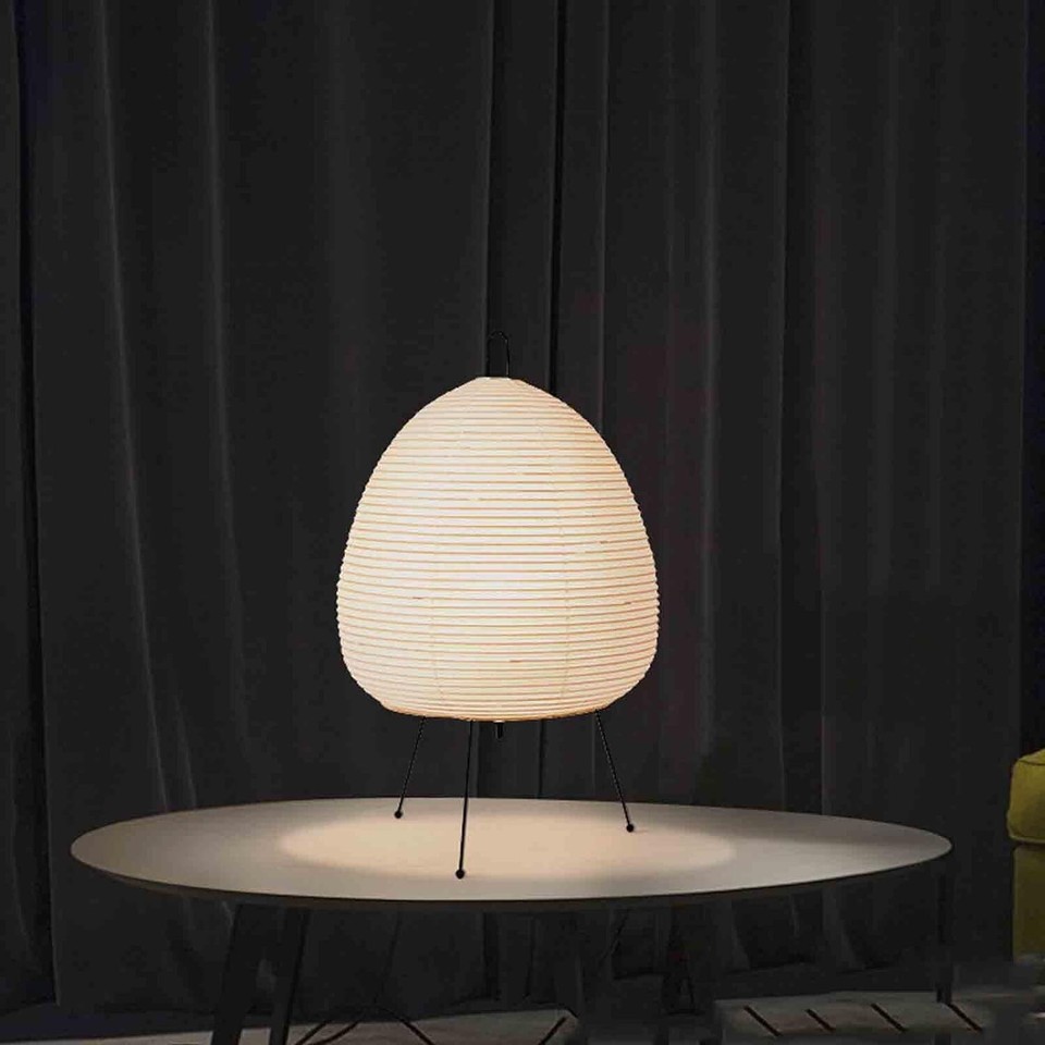 reproduct ISAMU NOGUCHI AKARI 1A Japanese Authentic paper White Lamp ...