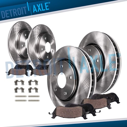 Front Rear Rotors Brake Pad kit for Ford Explorer Sport Trac Mercury ...