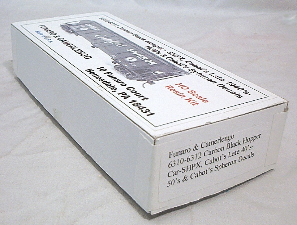 FUNARO & CAMERLENGO 6310-12 HO SHPX CARBON BLACK 1940s-50s CABOT SPHERON HOPPER | eBay