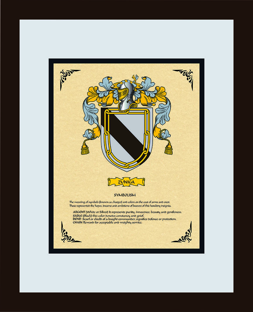 Family Crest Symbols And Meanings HERALDRY COAT OF ARMS ~ DE LA ROSA