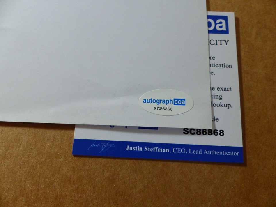 SLASH signed Autograph 6x8 autographed Autographcard ACOA COA | eBay