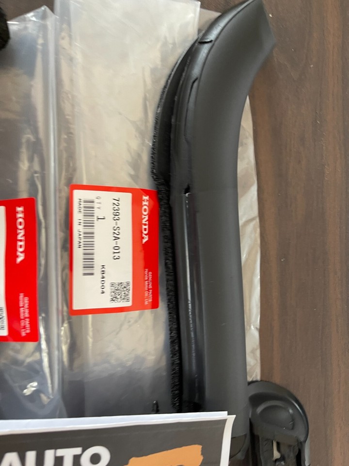 GENUINE HONDA S2000 AP1 AP2 Soft Top Weather Strip 6-Piece Side Molding ...