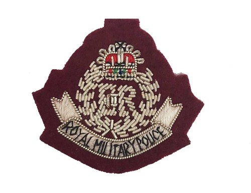 Royal Military Police (RMP) Officers Wire Embroided Beret Badge (Para ...