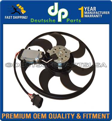 PORSCHE Cayenne Engine Cooling Fan Motor (Auxiliary Fan) RIGHT 955 624 ...