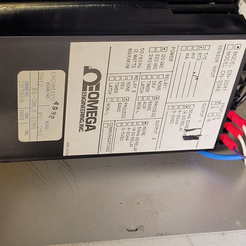 Omega CN-2041 Dual Output Temperature Controller Module B1-30LZ-1201 w ...