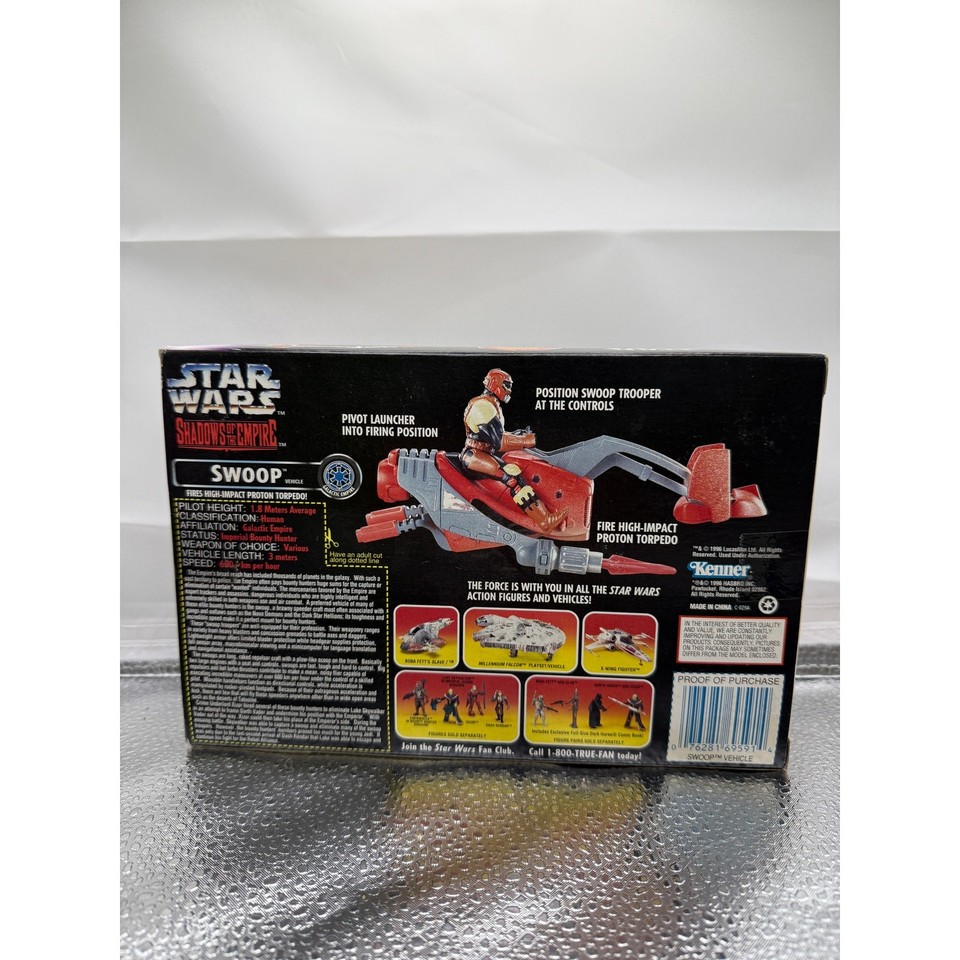 Star Wars Shadows of the Empire Swoop Vehicle w/ Exclusive Swoop ...