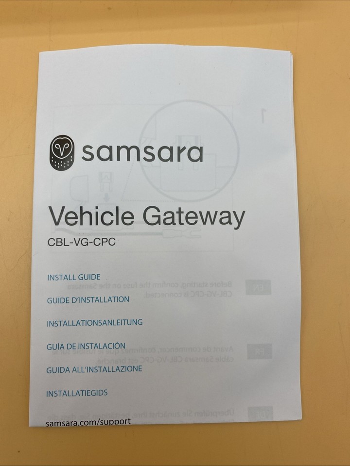 Samsara CBL-VG-CPC Install Cable For Samsara Vehicle Gateway 030-0064 ...