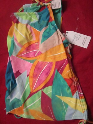 Time & Tru Rouched Side Tankini Swim Top Swimwear S Small 4-6 | eBay