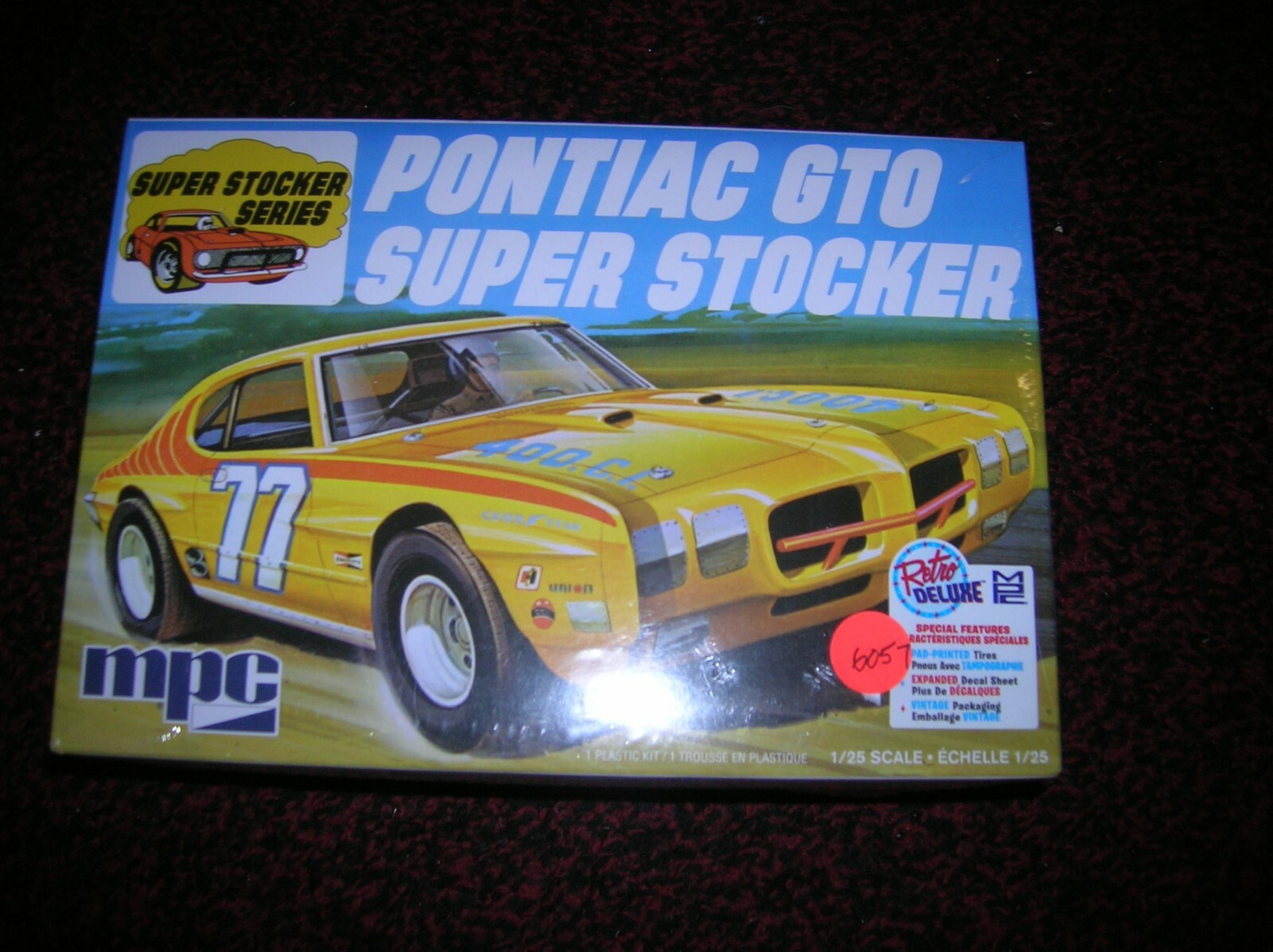 MPC # 939 " PONTIAC GTO SUPER STOCKER " 1/25, KIT, LOT # 6057 | eBay