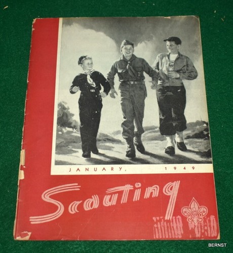 VINTAGE BOY SCOUT - 1949 SCOUTING MAGAZINE - JANUARY | eBay