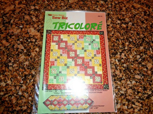 "TRICOLORE' " QUILT Pattern by DIANE WEBER SEW BIZ | eBay