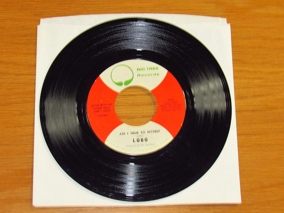 70s ROCK 45 RPM - LOBO - BIG TREE 147 - "I'D LOVE YOU TO WANT ME" | eBay