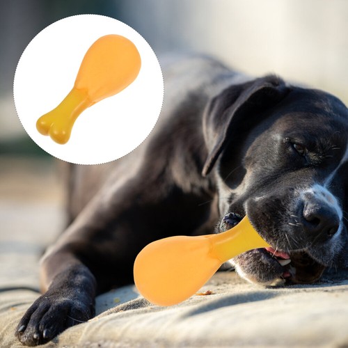 Squeaky Dog Toys Pet Teeth Cleaning Toy Chicken Leg Toys Dogs Puppy ...