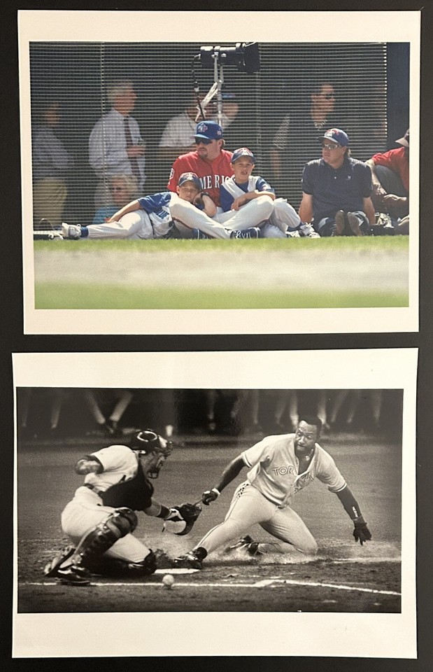 1920-97 Baseball Photo Lot Of 6-Robinson Durham Tresh Elston Carter ...