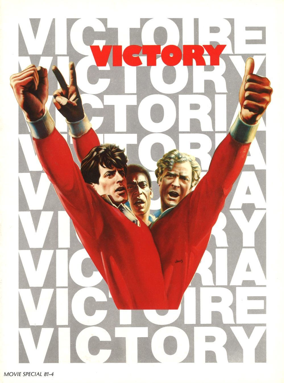 SP aus USA | 1981 | VICTORY | Sylvester Satllone, Michael Caine | eBay