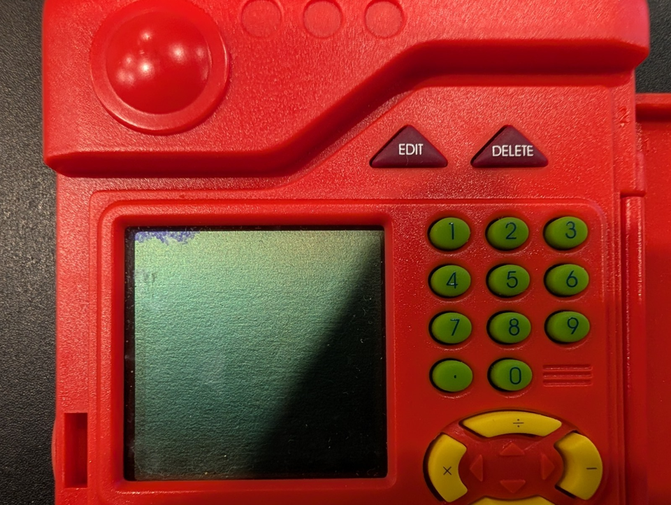 USED Pokemon Pokedex Handheld Toy Vintage 1998 Tiger Electronics ...